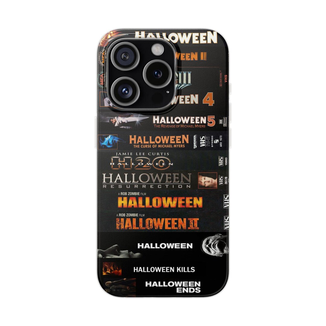 Halloween Horror VHS Tape Flexi Phone Case Gift for Horror Movies Fans ...