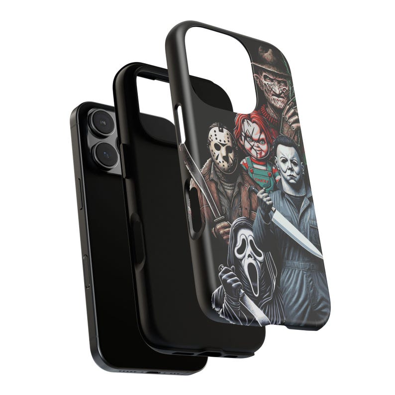 Horror Character Phone Case, Scary Phone Cover, Creepy Mobile Case ...