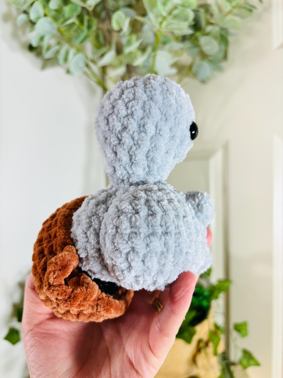 Crochet Big Booty Cheeky Turtle Plushie Amigurumi Handmade Stuffed ...