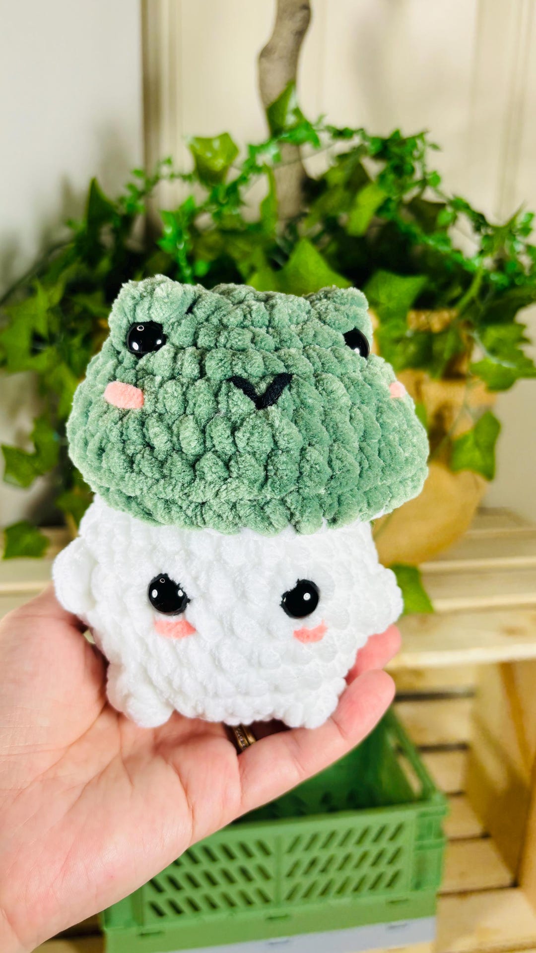 Crochet Chunky Mushroom Pop It Amigurumi Plushie - Etsy