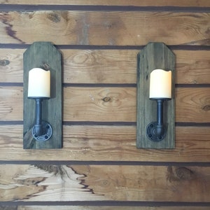 Pipe Sconces - Etsy