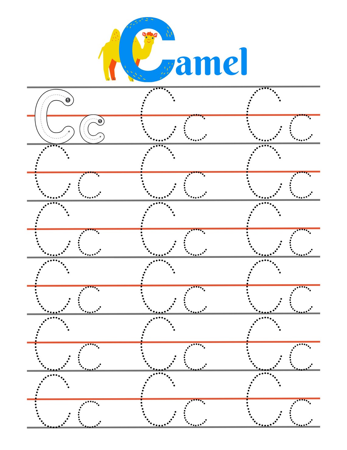 Early Educational Letter Tracing Practice A to Z: Homeschooling ...