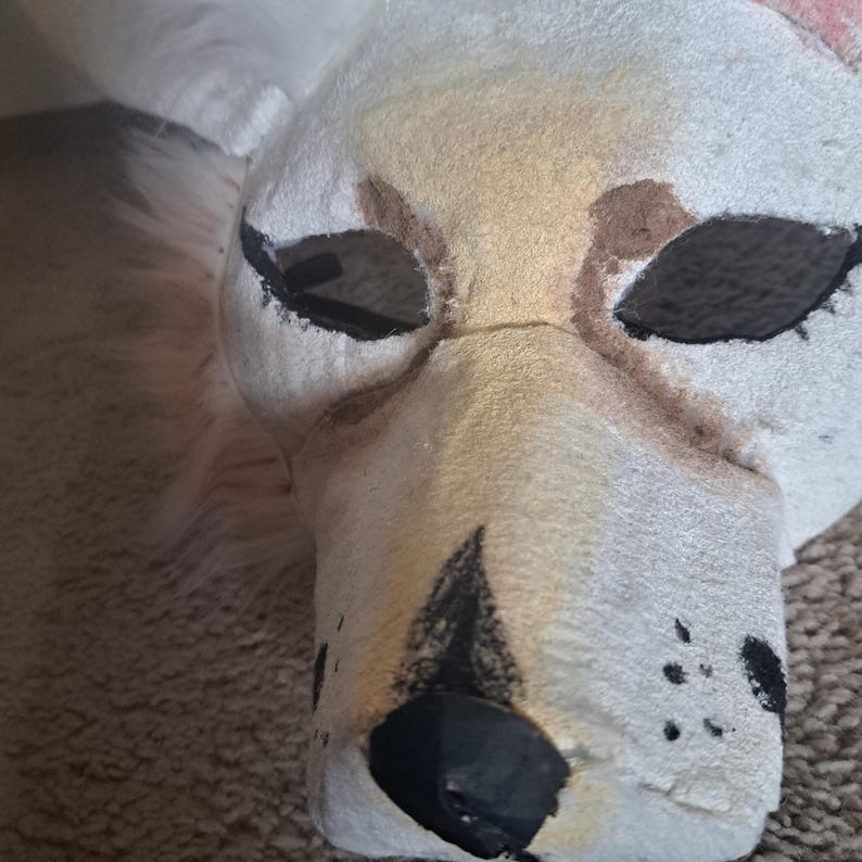 Therian/furry Fennic Fox Mask! - Etsy