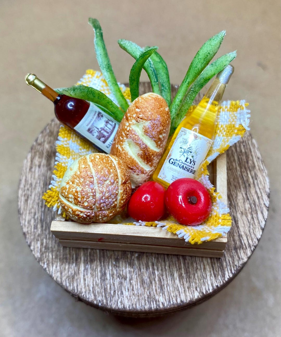 Mini Picnic Set L 1:12 Scale Modern Dollhouse Miniatures L ...