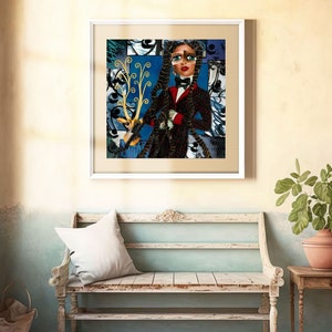 A Class Act - Pop Art Wall Art, Digital Download, Contemporary Woman ...