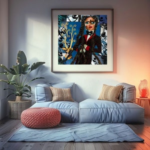 A Class Act - Pop Art Wall Art, Digital Download, Contemporary Woman ...