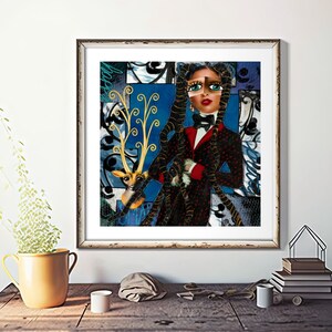 A Class Act - Pop Art Wall Art, Digital Download, Contemporary Woman ...