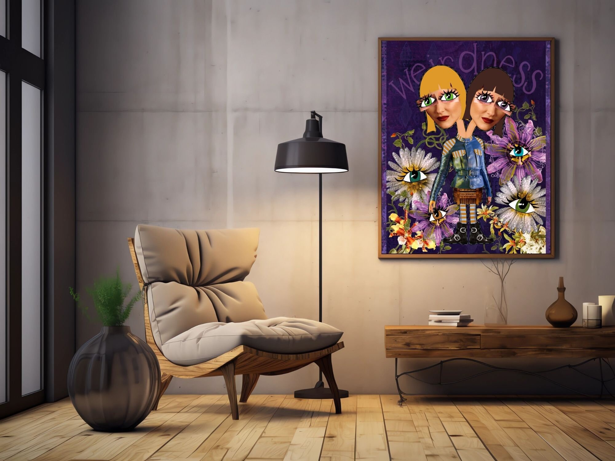 Weird Woman - Digital Download, Weirdcore, Strange Flowers, Dark ...