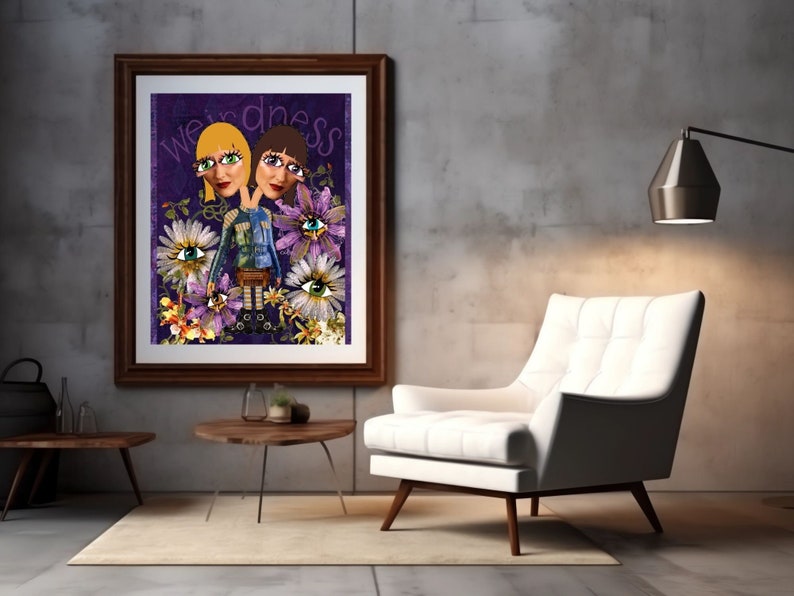 Weird Woman - Digital Download, Weirdcore, Strange Flowers, Dark ...