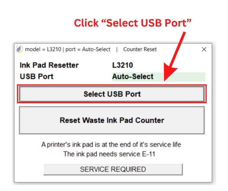 PRINTER RESET KEY | Unlimited - Etsy