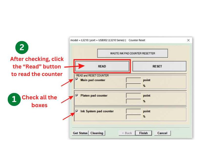 PRINTER RESET KEY | One-time - Etsy