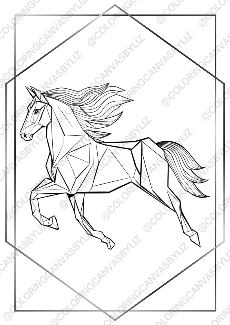 11 Origami Coloring Pages for Adults and Kids, Perfect for a Fun and ...