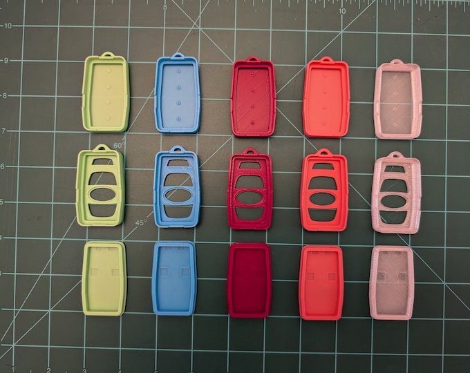 Set of 2 Key Fob Emblem Overlay Decals - Precision Cut - Any Colors ...
