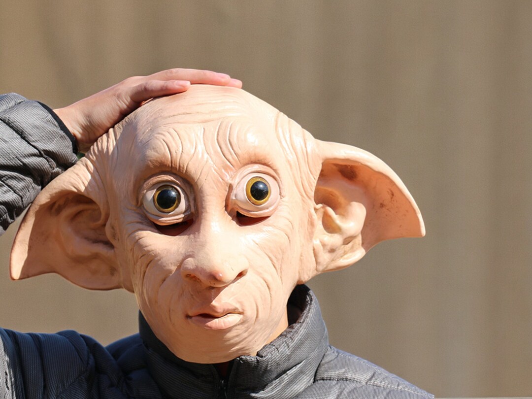 Dobby House Elf Dobby Mask, Hagrid, Harry P, Hermione, Ron, Dumbledore ...