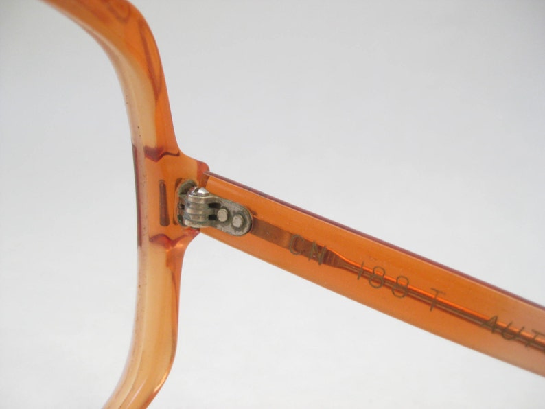 Vintage 80's American Optical Oversized Amber Ombre Frames | Etsy