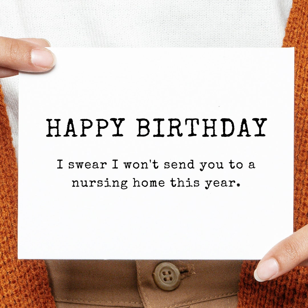 Funny Birthday Card for Parents, Fun Birthday Cards for Your Dad ...