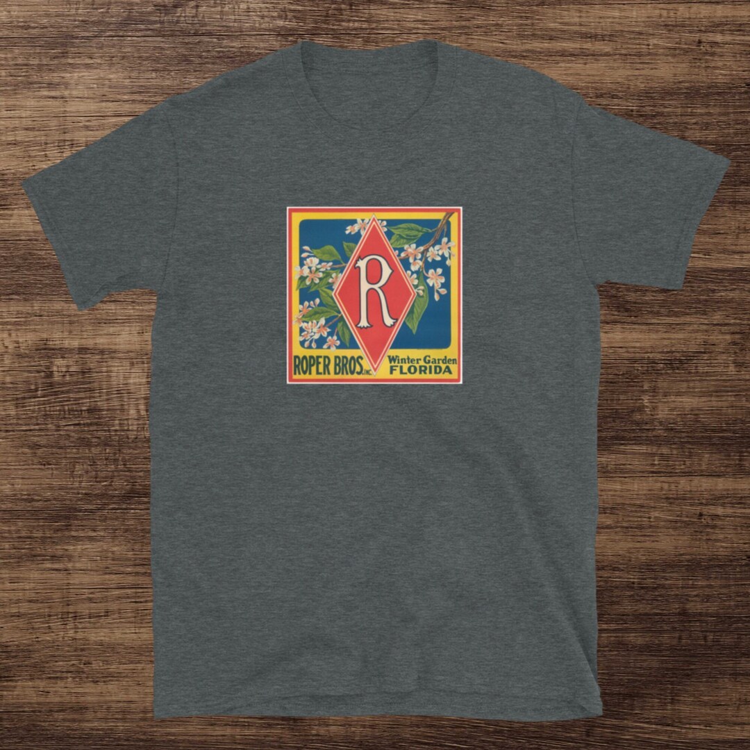 Roper Citrus Packing Label T-shirt - Etsy