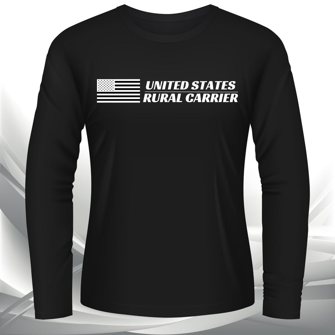 Classic USPS Logo Long Sleeve T-shirt - USPS - United States Postal ...