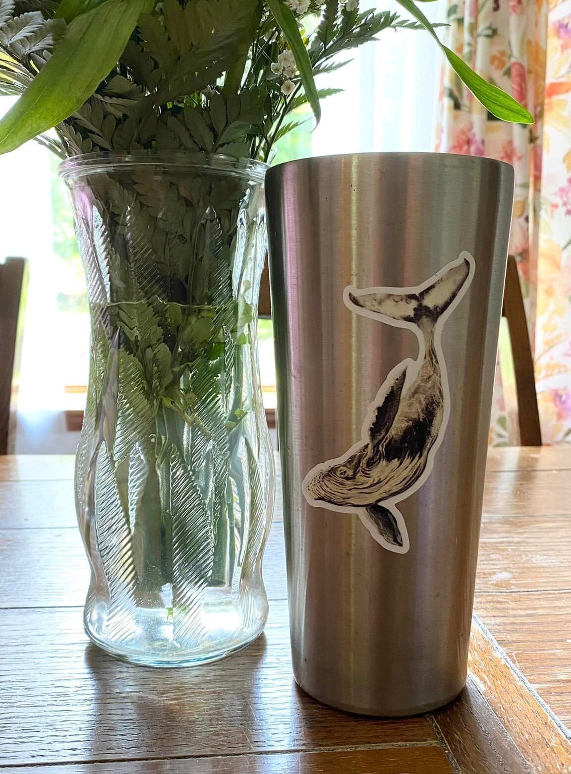 Humpback Whale Swimming Sticker - Etsy