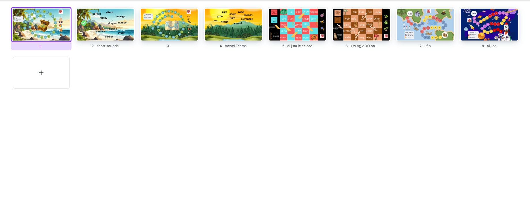 BUNDLE: 7 Educational Board Game Templates for Play Online in Virtual ...