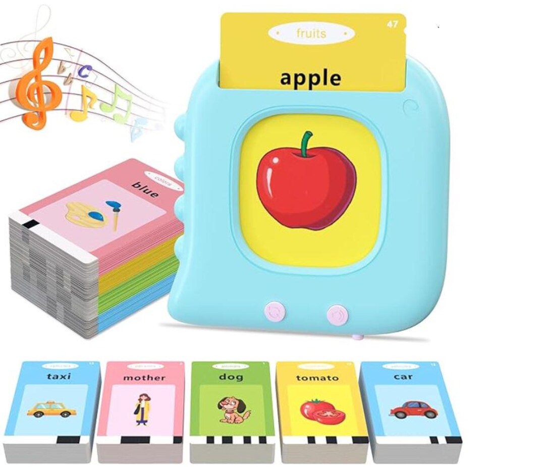 Talking Flashcards for Children to Practice Speaking on the Go Durable ...