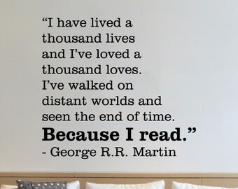 Because I Read - Etsy