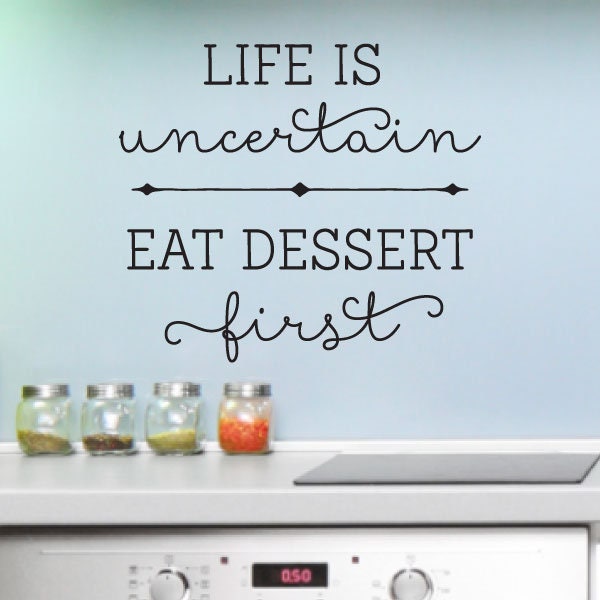 Eat Dessert First - Etsy
