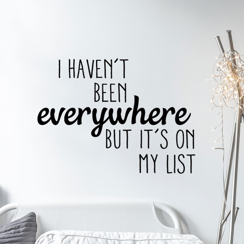 Travel Wall Decal - Etsy