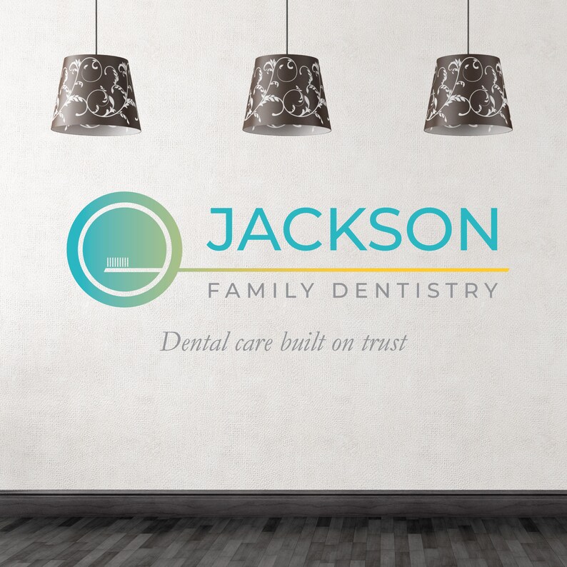 Business Logo Wall Decal Removable Printed Wall Decals and - Etsy