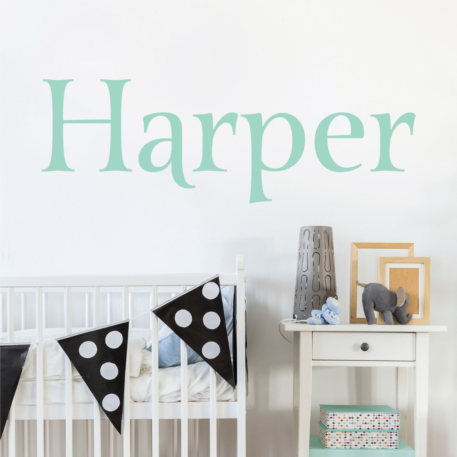 Nursery Name Decal Wall Quotes Vinyl Decal Kids Room Name - Etsy