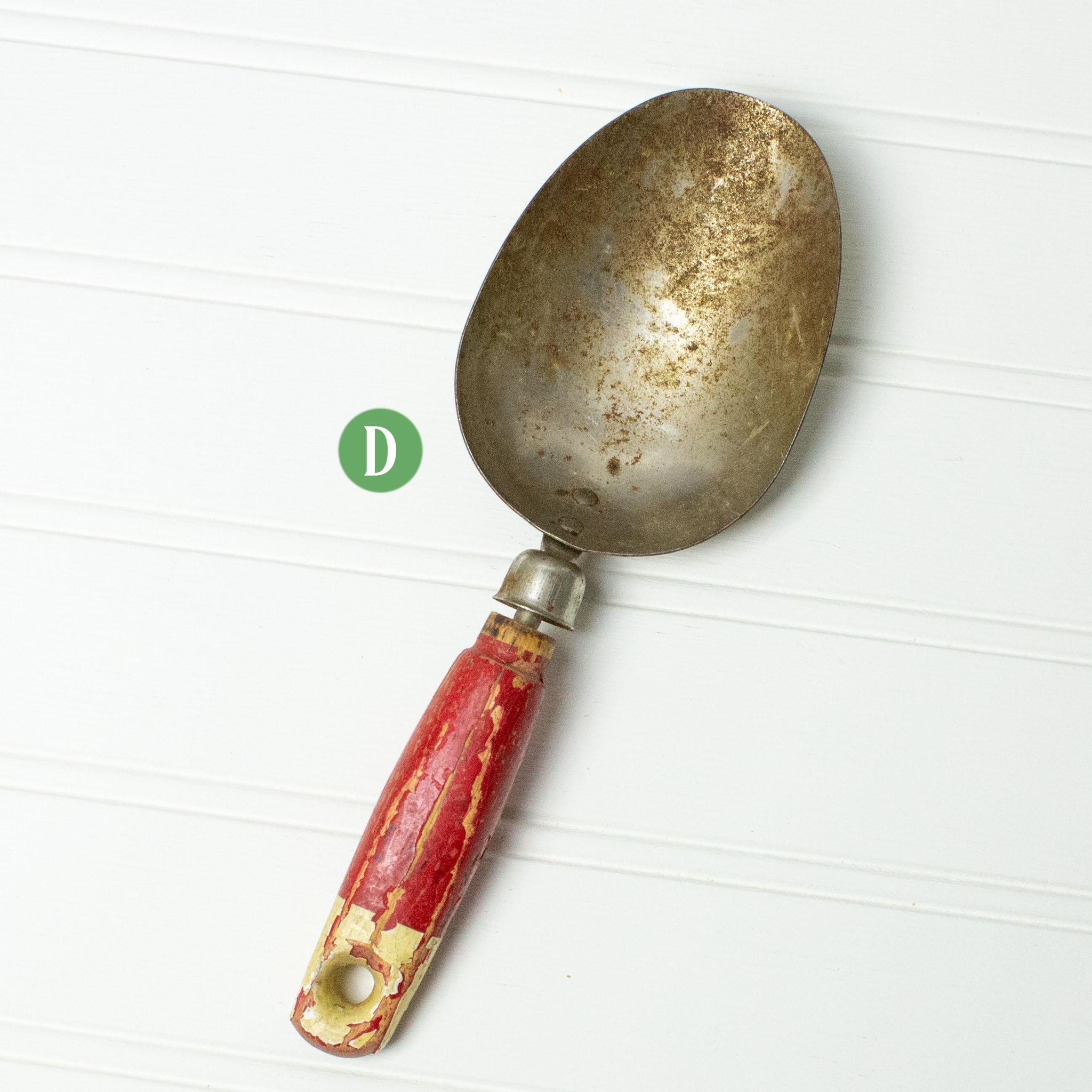 Vintage Red Handle Kitchen Utensils - Etsy