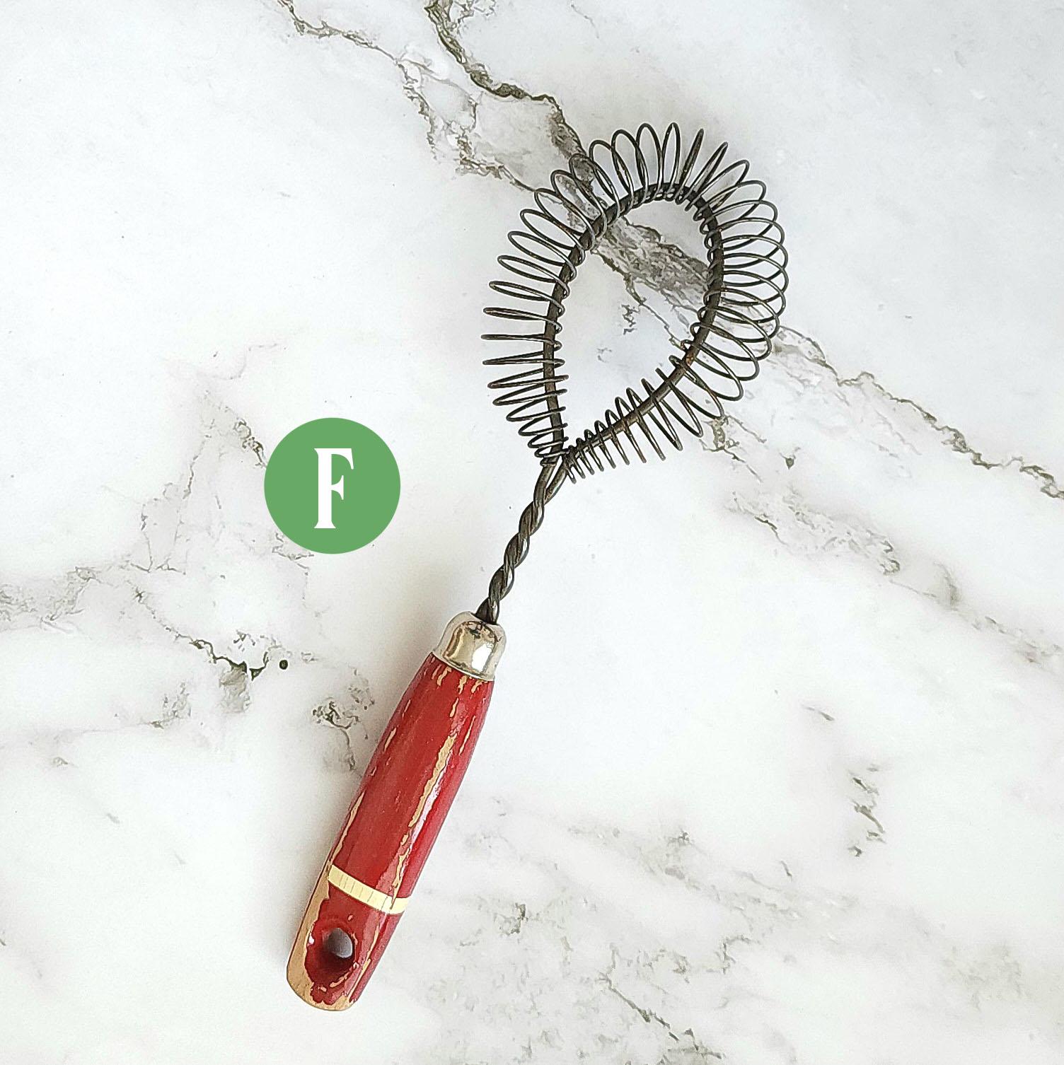 Vintage Red Handle Kitchen Utensils - Etsy