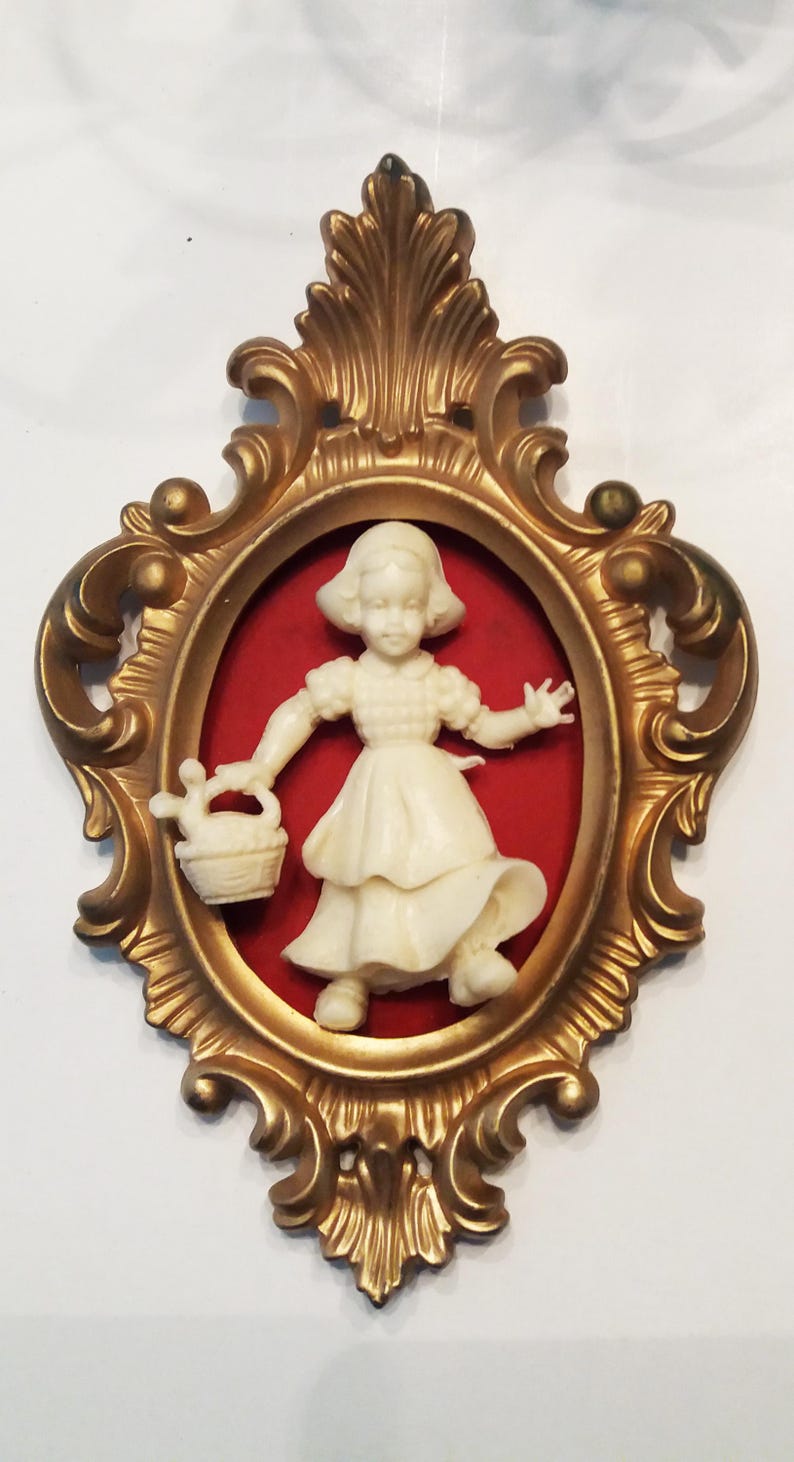 Dutch Boy and Dutch Girl - Vintage Lobeco 1950s Paired Wall Figurines ...