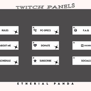 Minimalist Animated Twitch Overlay Pack - Etsy