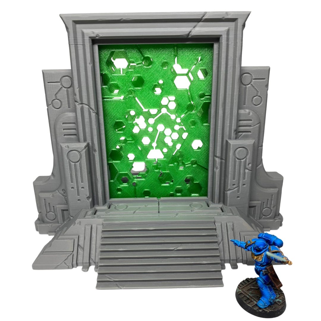 Portal de artefacto alienígena Warp Gate, juego de mesa, terreno ...