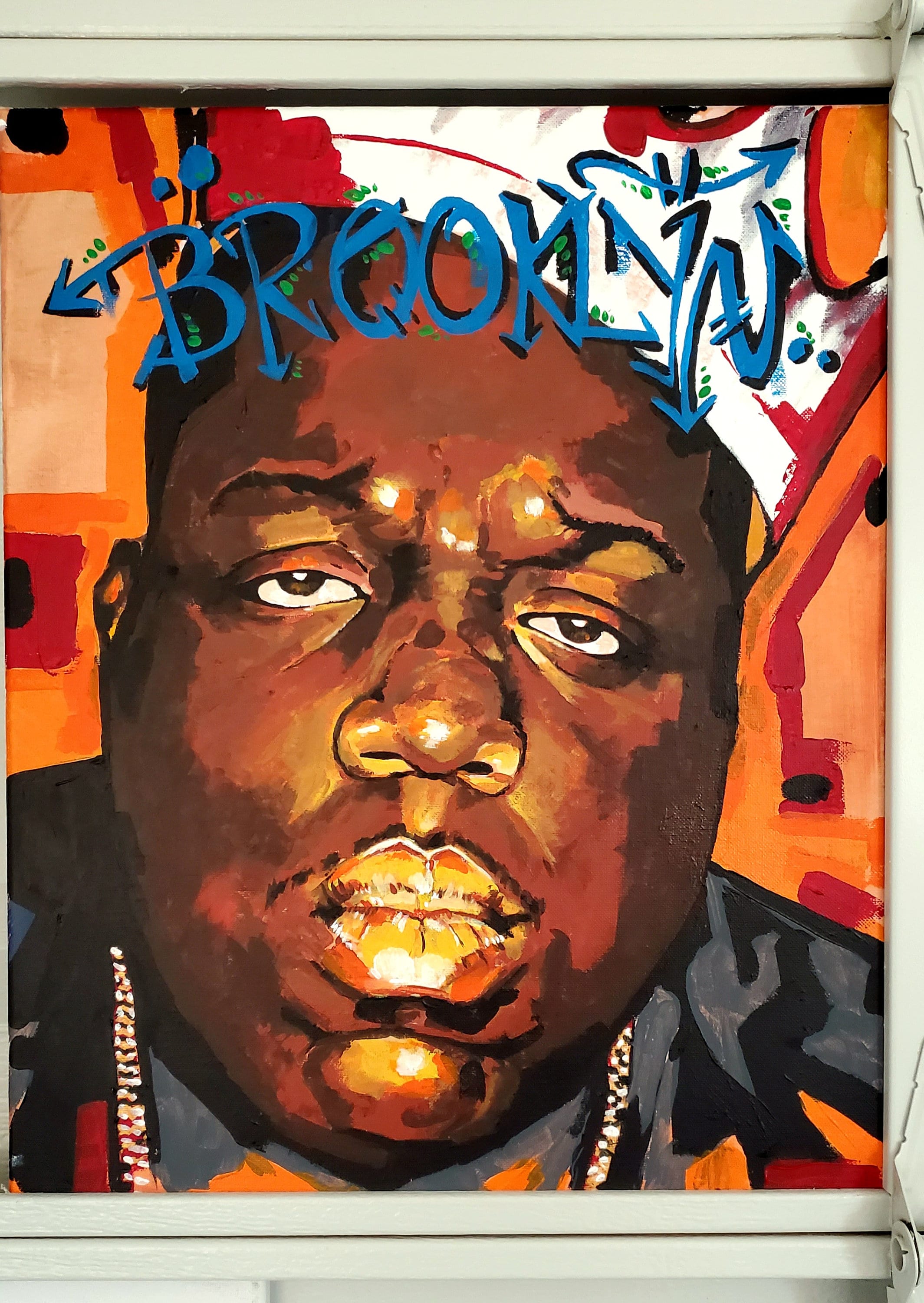Notorious BIG Biggie Smalls Painting - Etsy