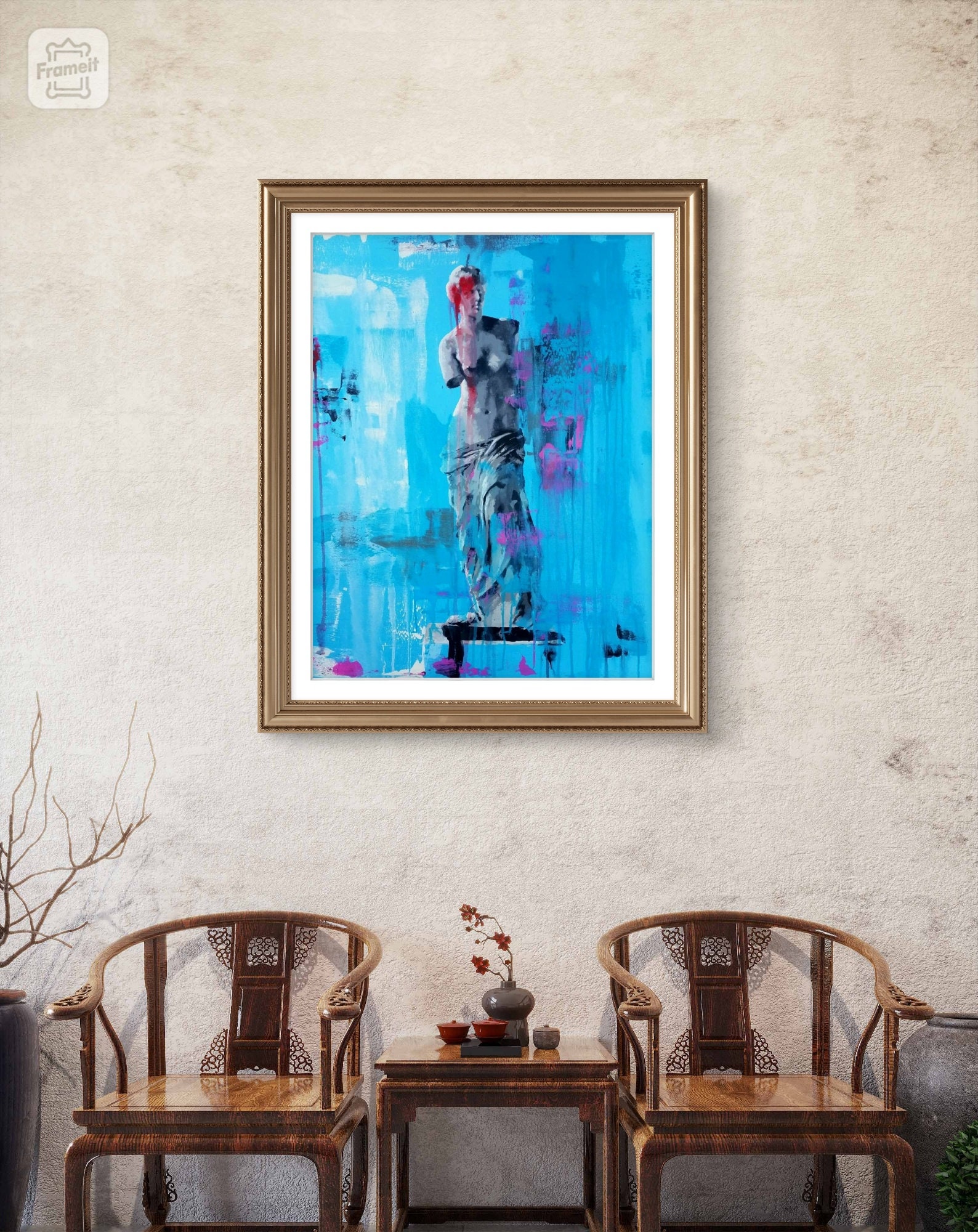 Aphrodite Painting - Etsy