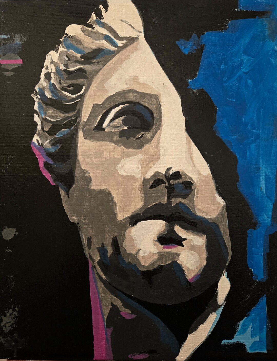 Statue Painting - Etsy
