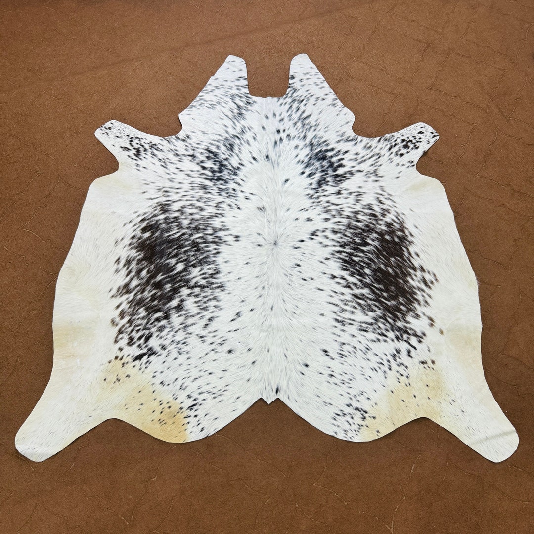 Tricolor Cow Hide Animal Skin Rug Genuine Handmade Living Room ...