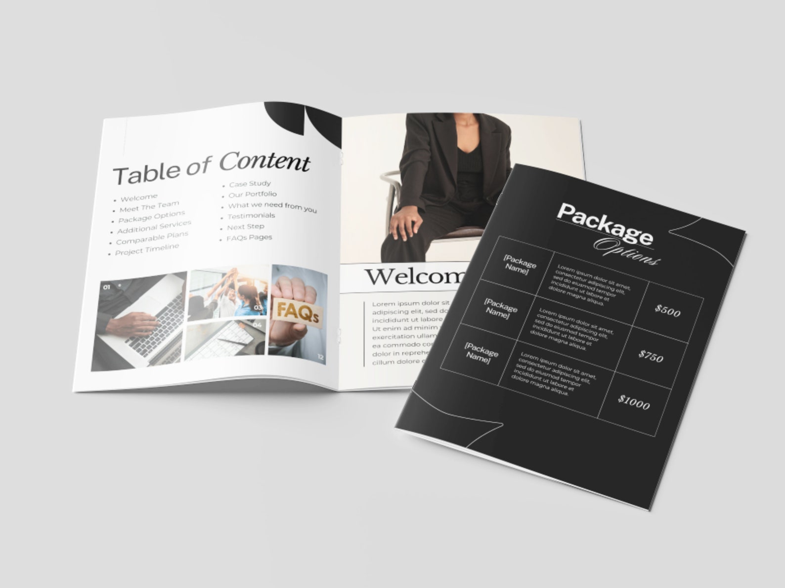 Client Welcome Packet Canva Template, Social Media Manager Templates ...