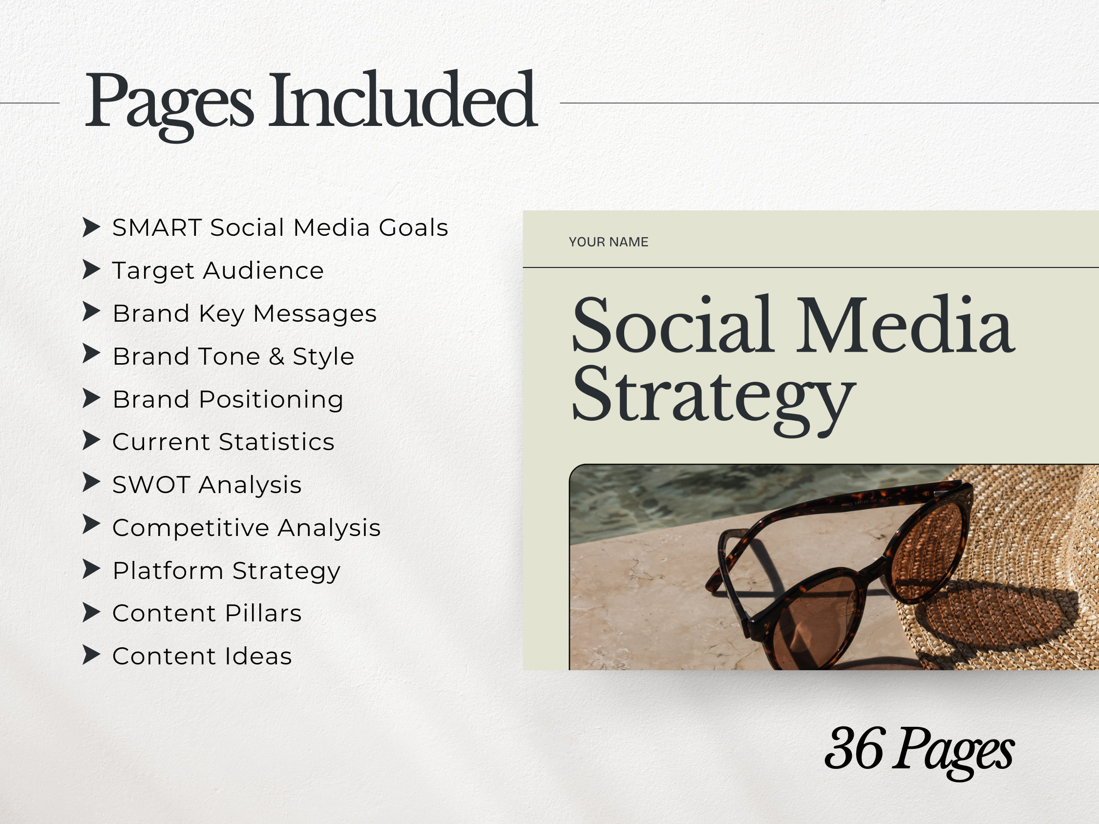 Ultimate Social Media Strategy Canva Template Marketing Proposal Client ...