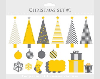 Christmas Clipart and Papers Reindeer Clip Art Digital | Etsy