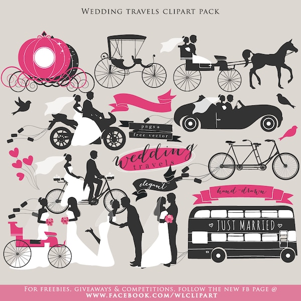 Wedding Clipart - Etsy