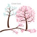 Flowers Tree Clipart Spring Clip Art Flowering Tree. - Etsy