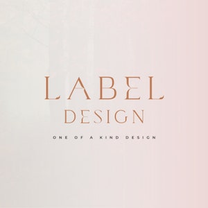 Custom Label Design Label Graphic Digital Graphic Design for Sew-in ...