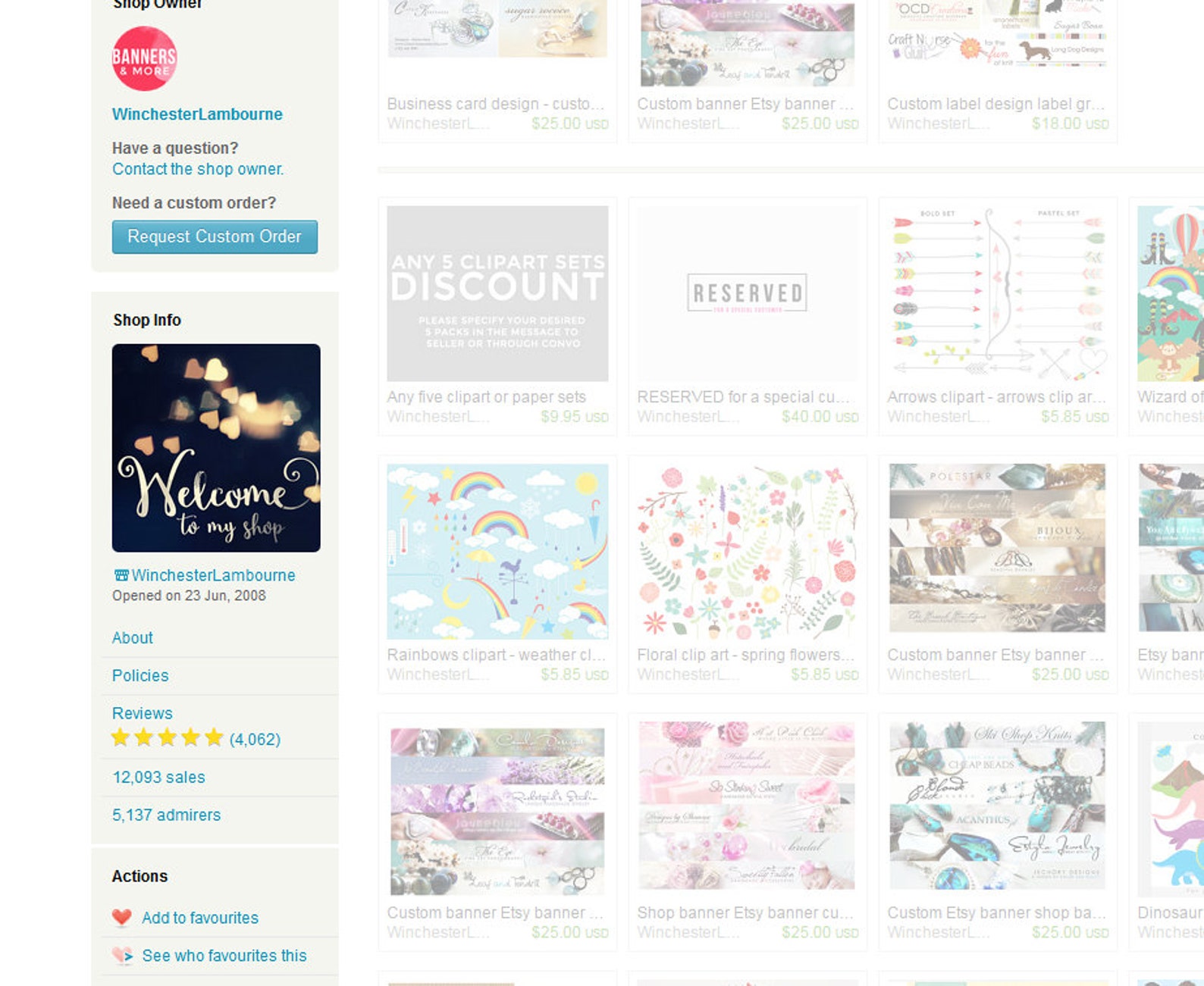 Custom Etsy Shop Icon - Custom Avatar Custom Profile Picture Graphic ...