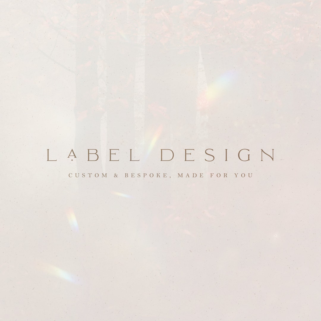 Custom Label Design Label Graphic Digital Graphic Design for Sew-in ...