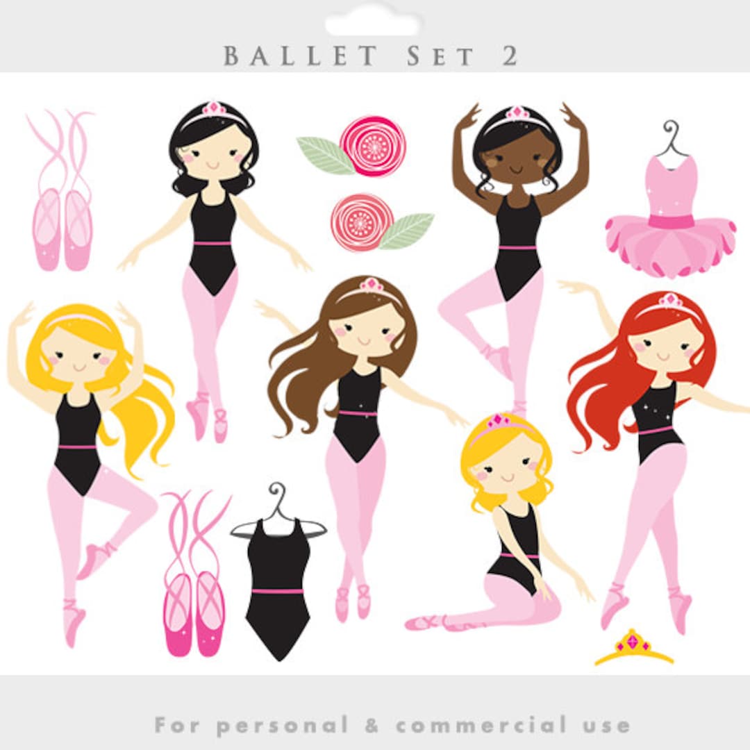Ballerina Clipart - Ballerina Clip Art, Girl Ballet, Dancing, Dance ...