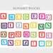 Alphabet Clipart - Letter Blocks Clip Art, Letterblocks Clipart, Wooden ...