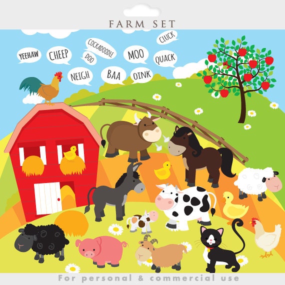 Farm Background Without Animals
